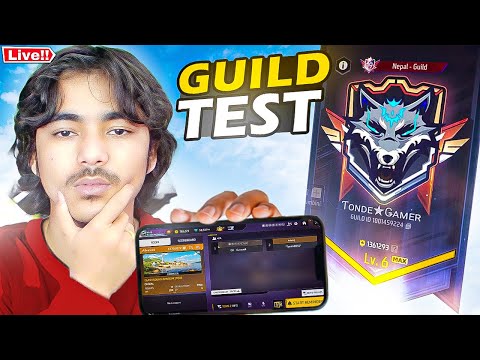 Hardest Guild Test for New Laka Guild😁 #freefirelive #lakagaming #shortfeed