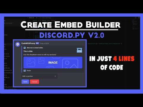 Discord.py embed generator in 4 lines of code