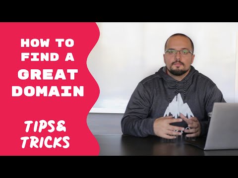 How to find great domains: Tips and Tricks