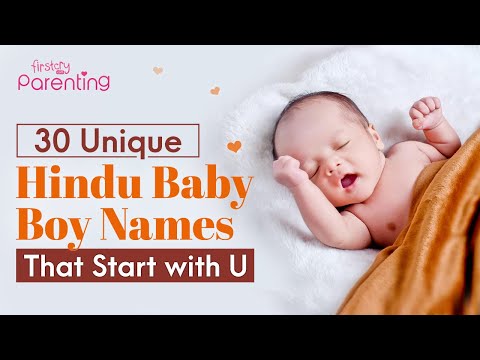 30 Unique Hindu Baby Boy Names That Start With U | Hindu Boy Names That Begin With U