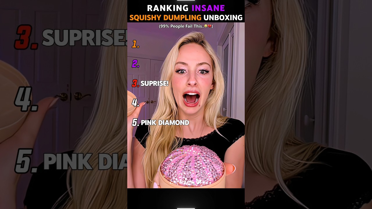Ranking Insane Squishy Dumpling Unboxing 😭😱