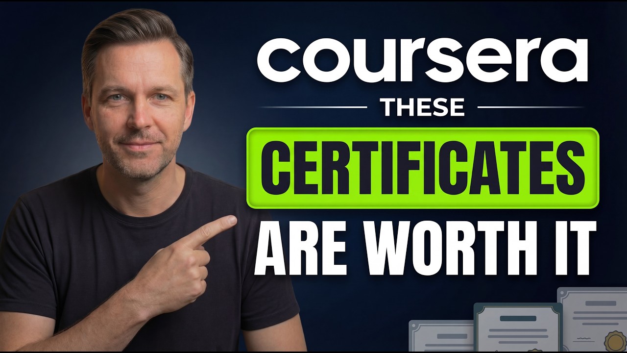 10 Coursera Certificates That Are Actually Worth It in 2026