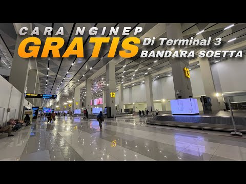 Budget Ngepas? Ini Tempat Nginep Gratis di Terminal 3 Bandara Soekarno-Hatta