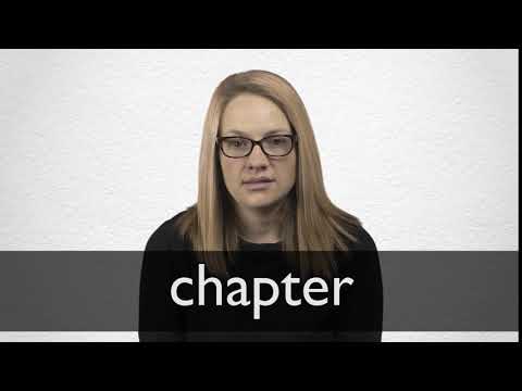 CHAPTER definition in American English | Collins English Dictionary
