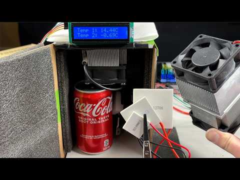 Mini Thermoelectric Peltier Refrigerator - TEC Cooler Box (Part 1)