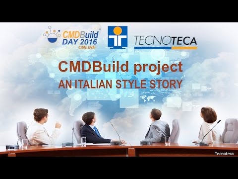 CMDBuild: state of the art and development plans - Tecnoteca (Italy), developer and maintainer