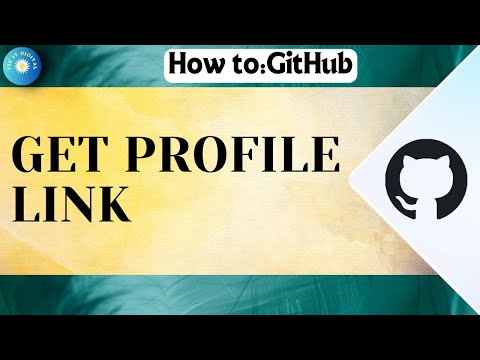 HOW TO GET GITHUB PROFILE LINK! UPDATED GUIDE