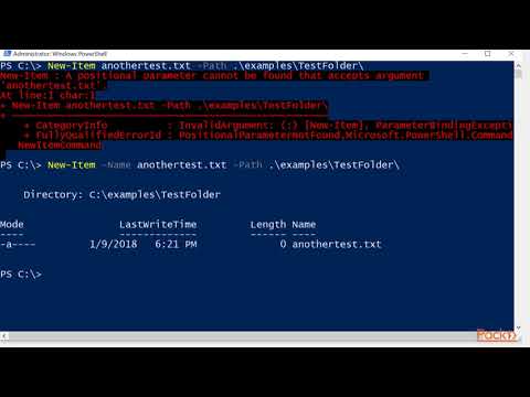 Learn Learning PowerShell 6 Working with PSProviders and PSDrives | packtpub com - Mind Luster