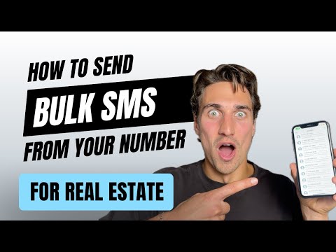 SMS Marketing for Real Estate | Unlimited Mass Texting 2024 (FREE!)
