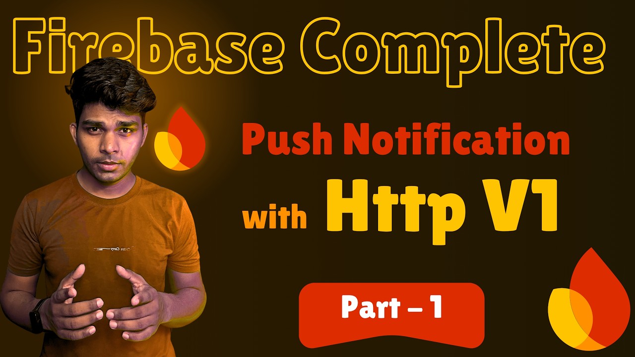 Firebase Push Notification Setup for Android App | Step-by-Step Guide | Config JSon |  Part 1