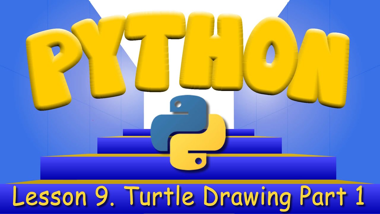 Python Programming 9. Drawing with Turtle Part 1