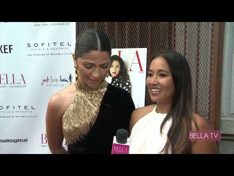 BELLA TV: Camila Alves on the BELLA LA Red Carpet with Veena Crownholm