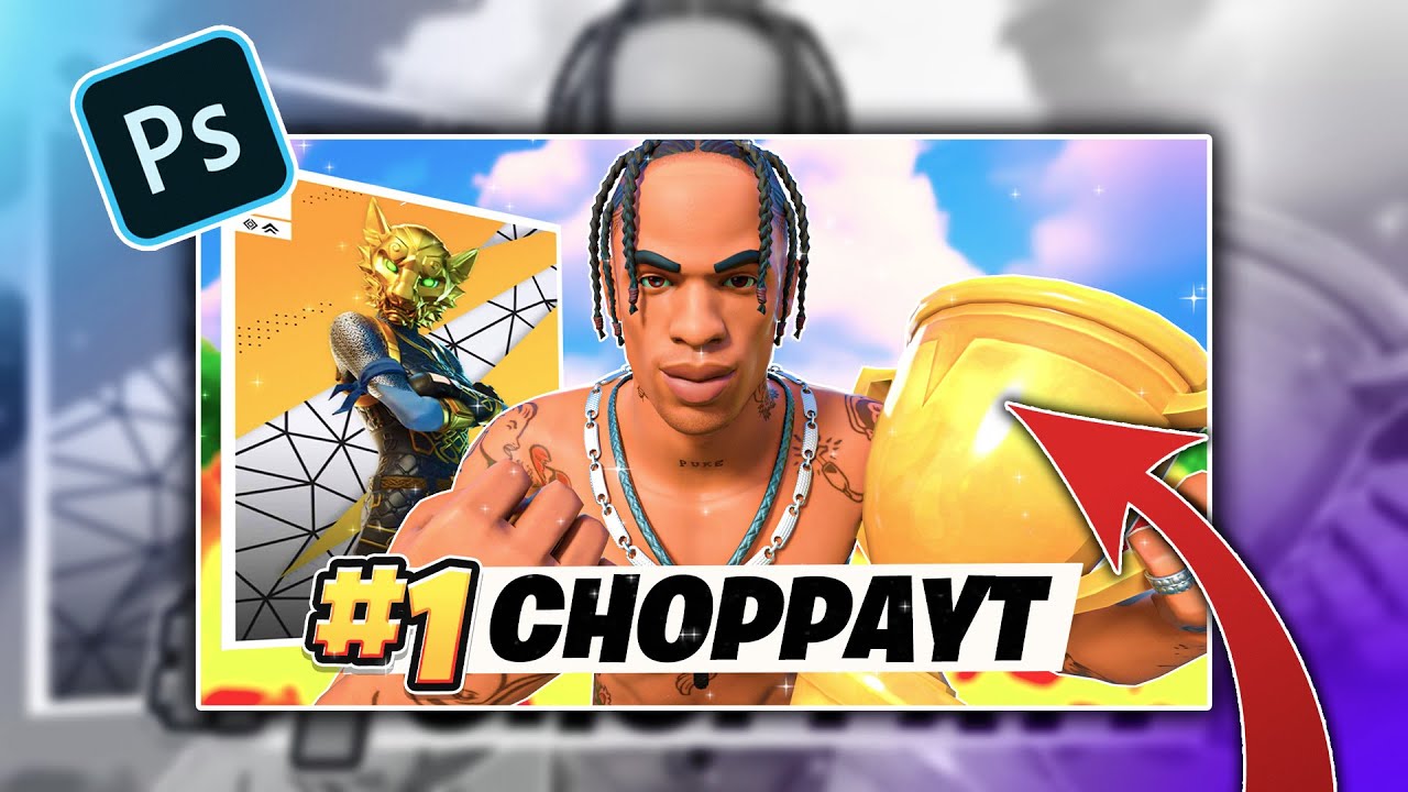 HOW to MAKE CLICKBAIT Fortnite Thumbnails UNDER 10 MINUTES!