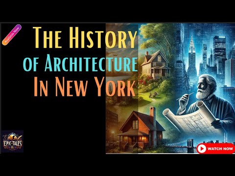 The History of Architecture in New York: From Humble Beginnings to Iconic Skyscrapers Animation