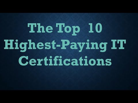 Top 10 highest paying IT certifications you should have in 2021