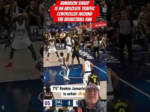 Jamarion Sharp: The Ultimate Traffic Controller at the Rim 🏀 Unbelievable Defense!