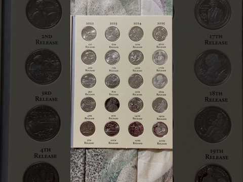 American Women Quarters 2022-2025 Complete Set
