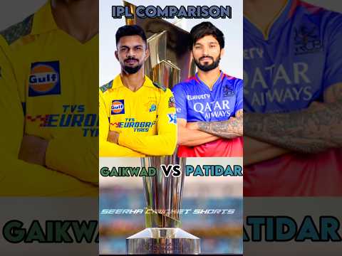 Ruturaj Gaikwad vs Rajat Patidar Ipl Stats Comparison #cricket #ipl #ruturajgaikwad #rajatpatidar