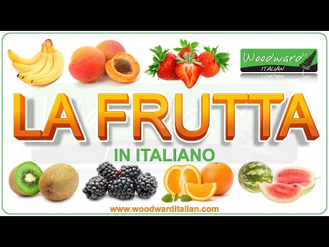 Fruit in Italian - La frutta in italiano - Learn Italian vocabulary