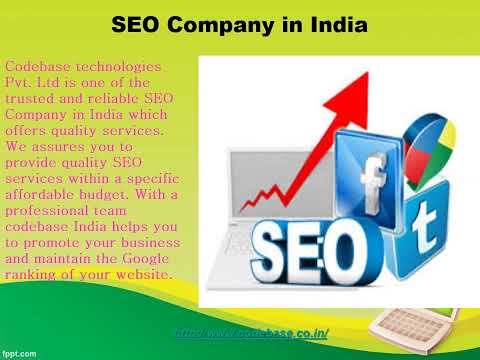 Search engine optimization and Web Hosting Services by SEO Company in India