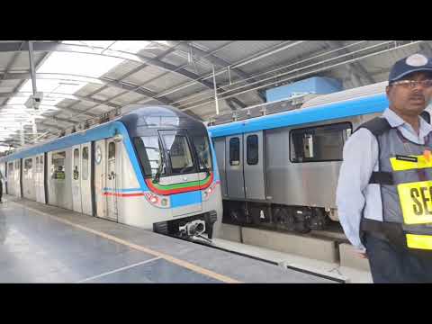 Hyderabad Metro Rail Ride From Hitec City To Raidurg | Hyderabad | Telangana | India
