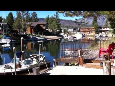 Our boat slip in the Tahoe Keys