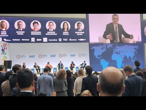Polish Prime Minister Mateusz Morawiecki #imfmeetings #ukraine #poland