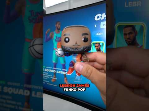 He Has This LEBRON JAMES Funko Pop In Fortnite..