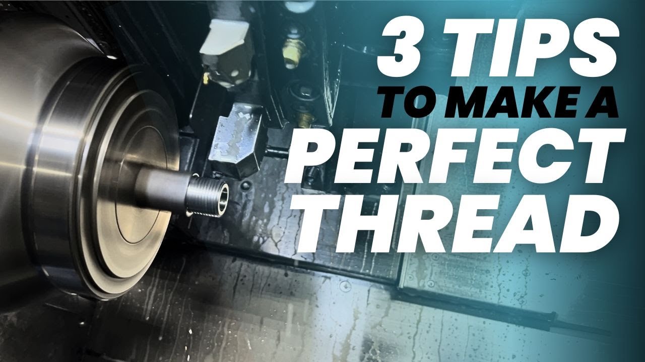 How to Cut PERFECT Threads on a CNC Lathe | The Lathe Lab Ep.10