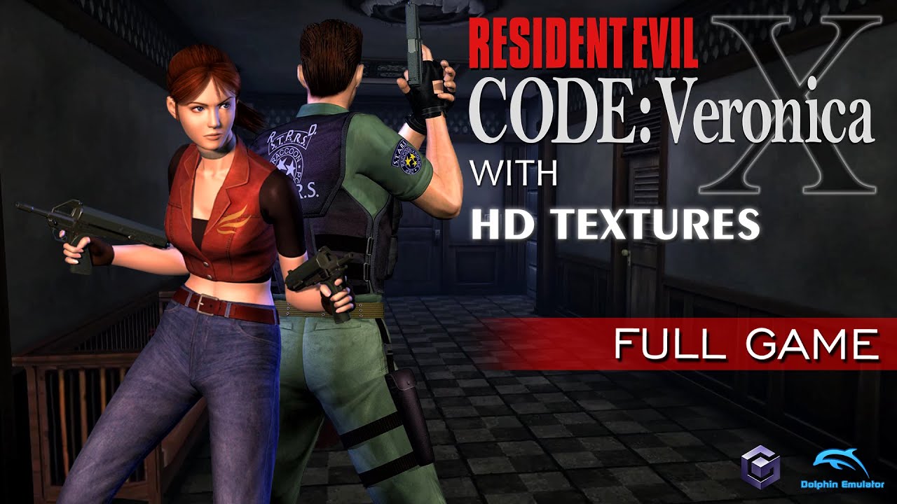Resident Evil Code Veronica X (GC Version) with HD Textures FULL GAME - Playthrough Gameplay