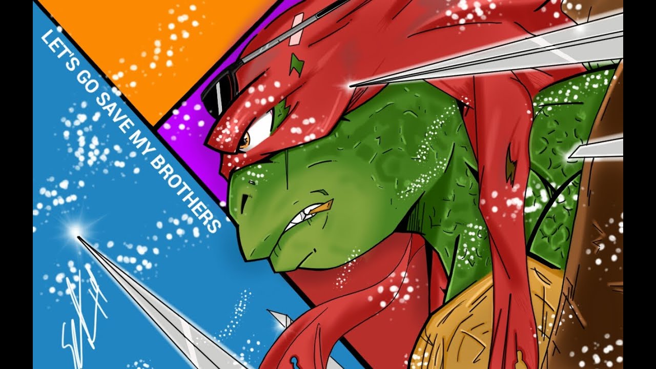 TMNT RAPHAEL 2014 (lets go save my brothers)