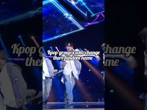 Kpop group's who changed thier fandom name ????#txt #riize #bts #illit #kpopforever #yeonjun #jungkook