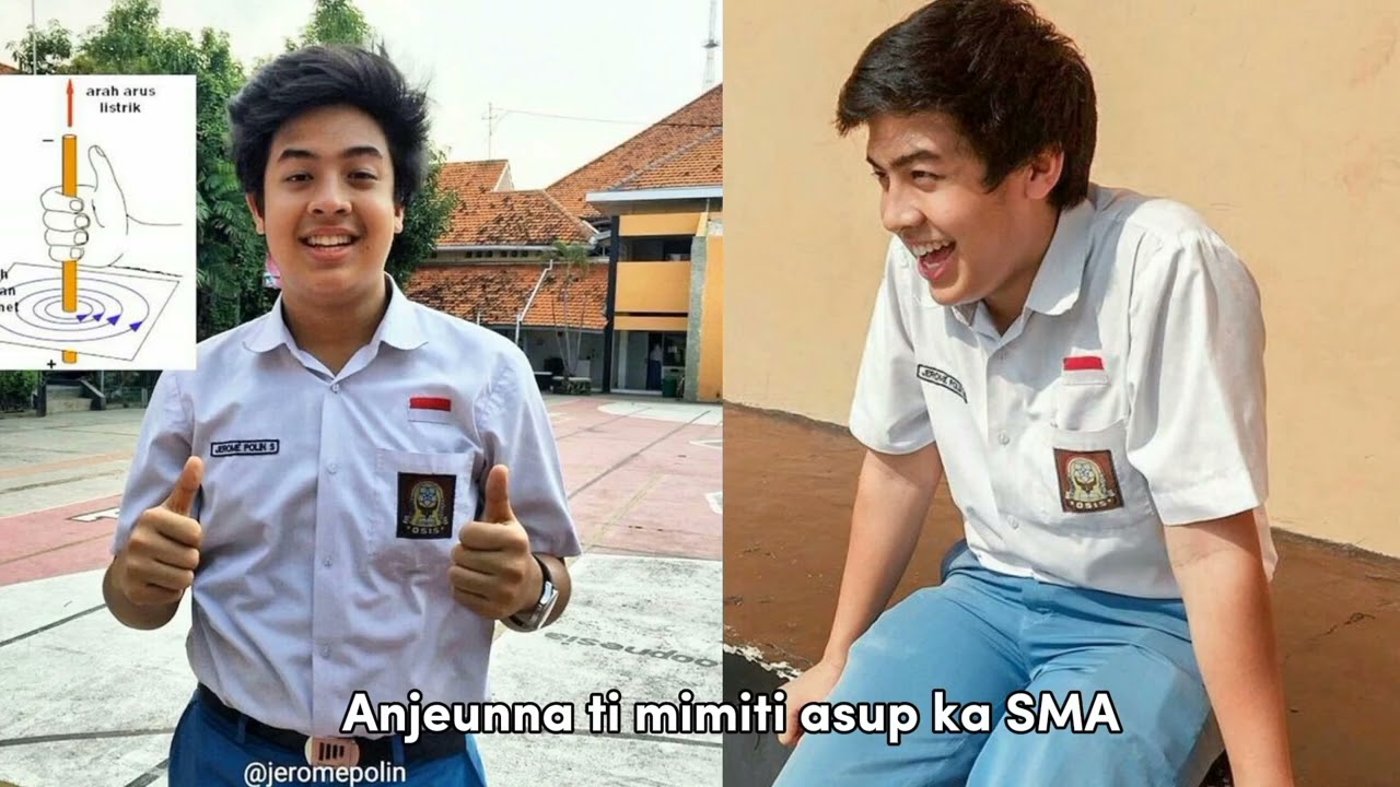 Tugas Bahasa Sunda | Biografi Jerome Polin | Shera Citra Amelia XI.D | SMAN1KADUGEDE