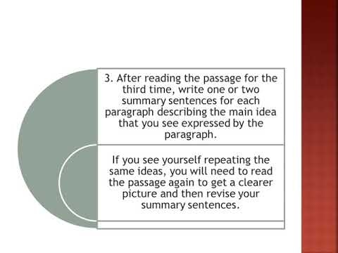 Effective steps to writing a summary. – Think and Write for CSEC ...