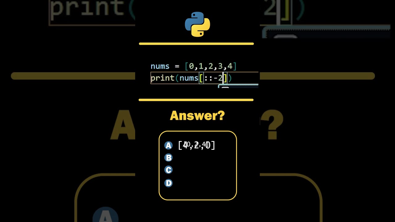Python Quiz #4 | Most Coders Get This Wrong 🐍