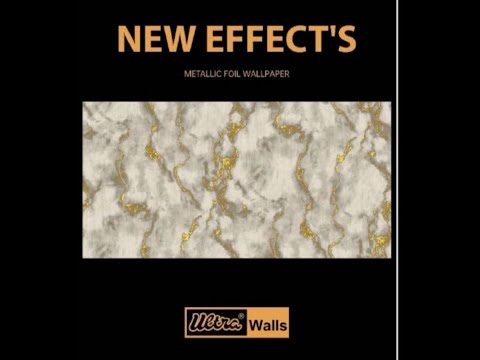 NEW EFFECTS WALLPAPERS from Ultrawalls-India's Top Wallpaper Brand ,NONVOVAN MEATALIC COLLECTION