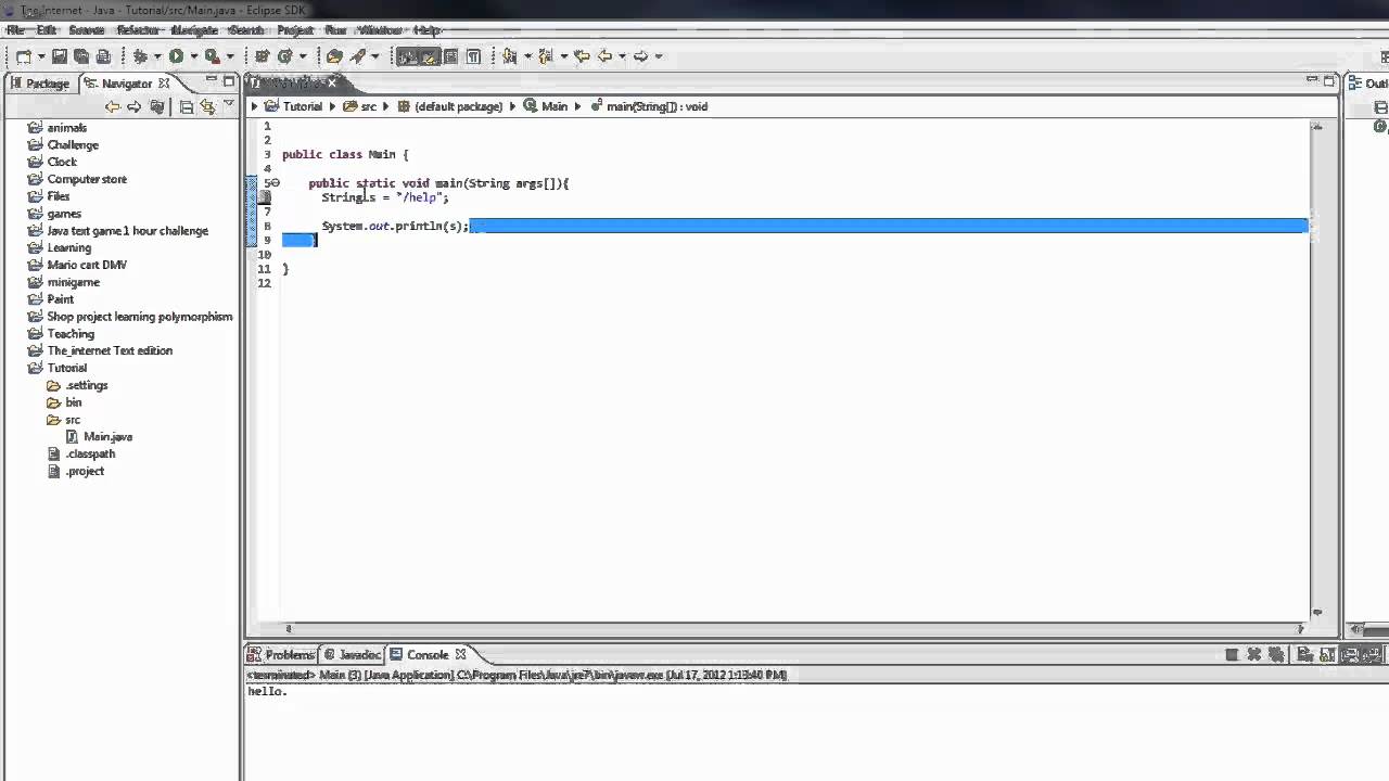 Java tutorial #23 String methods.