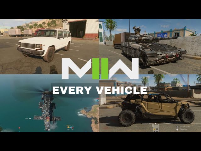 All upcoming vehicles in Warzone 2.0 officially revealed