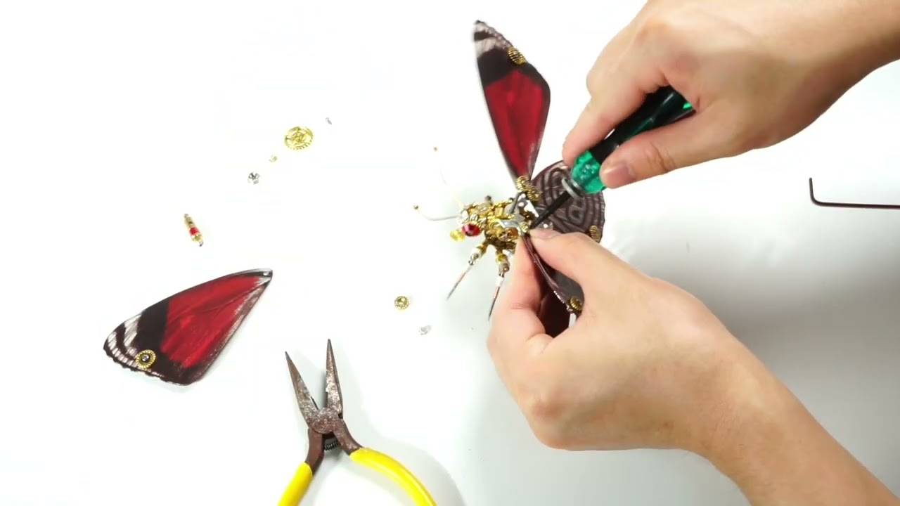 How to Build a Steampunk Butterfly DIY Kits