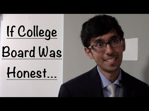 SAT: If College Board Was Honest