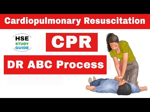 How to do CPR | CPR Cardiopulmonary Resuscitation in Hindi | DR ABC Process | HSE Study Guide