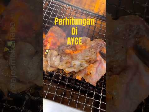 Kalo kalian tipe yg gimana di AYCE gamau rugi atau nyantai ? Ib: @im_kankan #ayce #kuliner