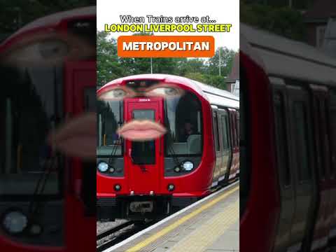 When London Trains Start To Talk ???? All the Londoners can relate
