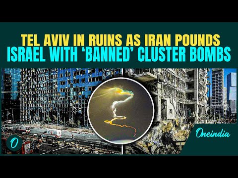 TERRIFYING VIDEO: Iran’s Cluster Bombs Reduce Israel's Tel Aviv to Rubble; Watch the Devastation