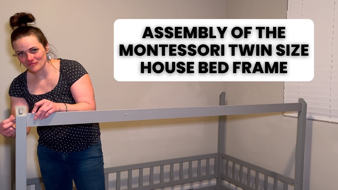 How to assemble the Montessori Twin Size House Bed Frame