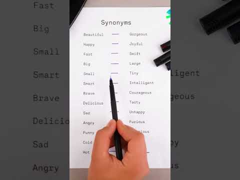 Synonyms for Everyday Words