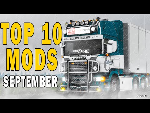 TOP 10 ETS2 MODS - SEPTEMBER 2023 | Euro Truck Simulator 2 Mods