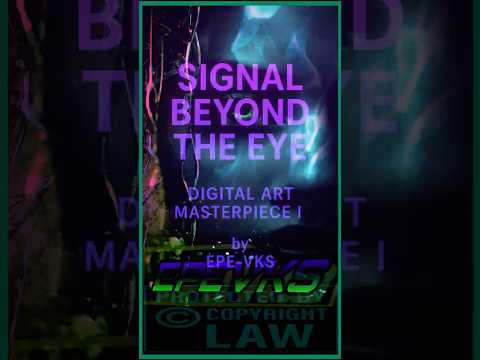 Signal Beyond the Eye | Digital Art Masterpiece I by EPE-VKS | Emotional Cinematic Visuals