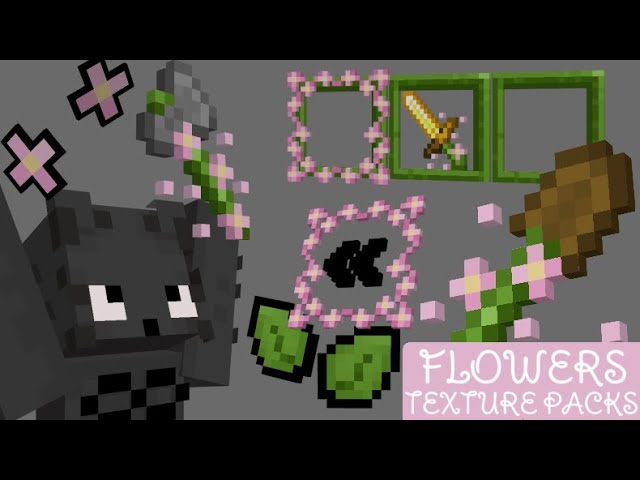 Flower Hearts Minecraft Texture Pack