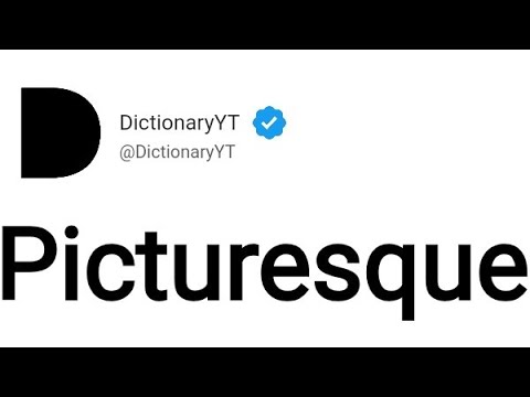 Picturesque Meaning in English